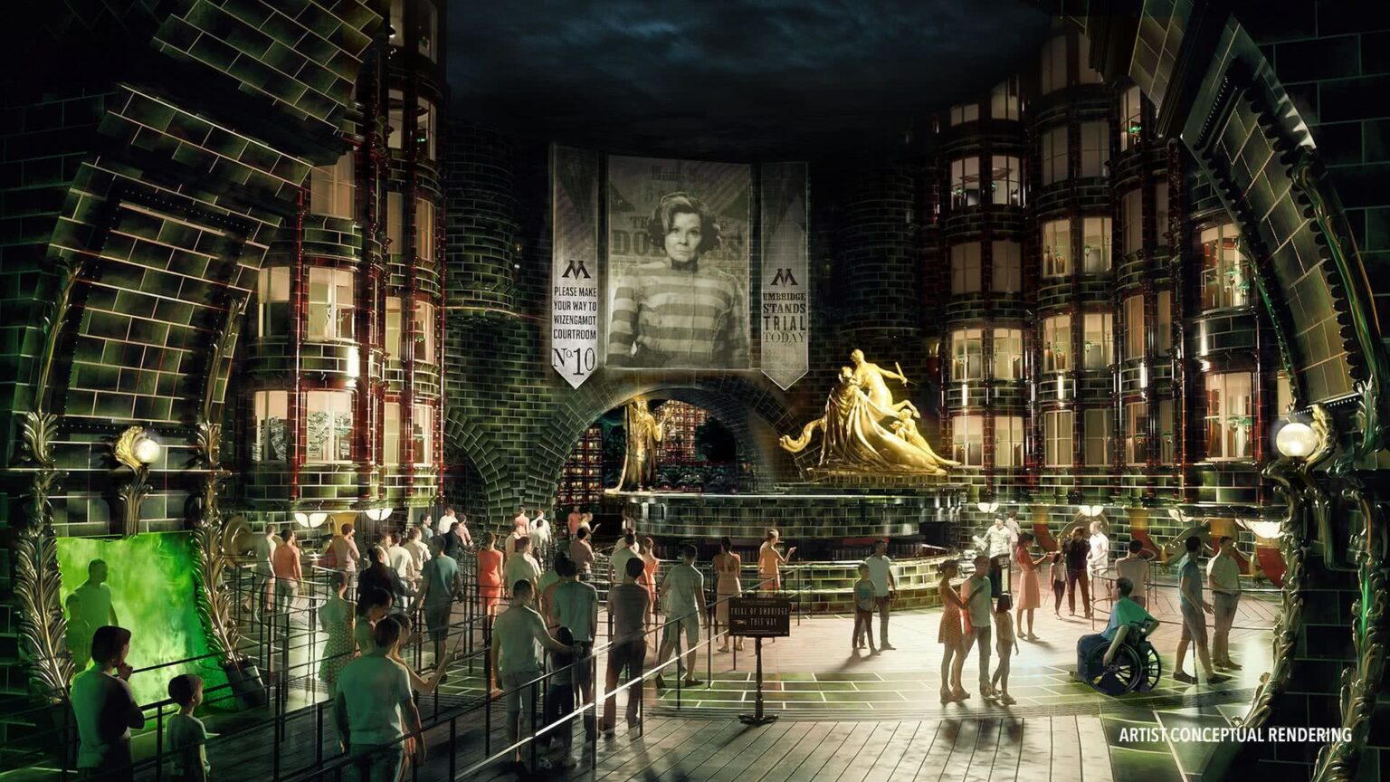 Neues Harry Potter-Land «Ministry of Magic» (Epic Universe Park)